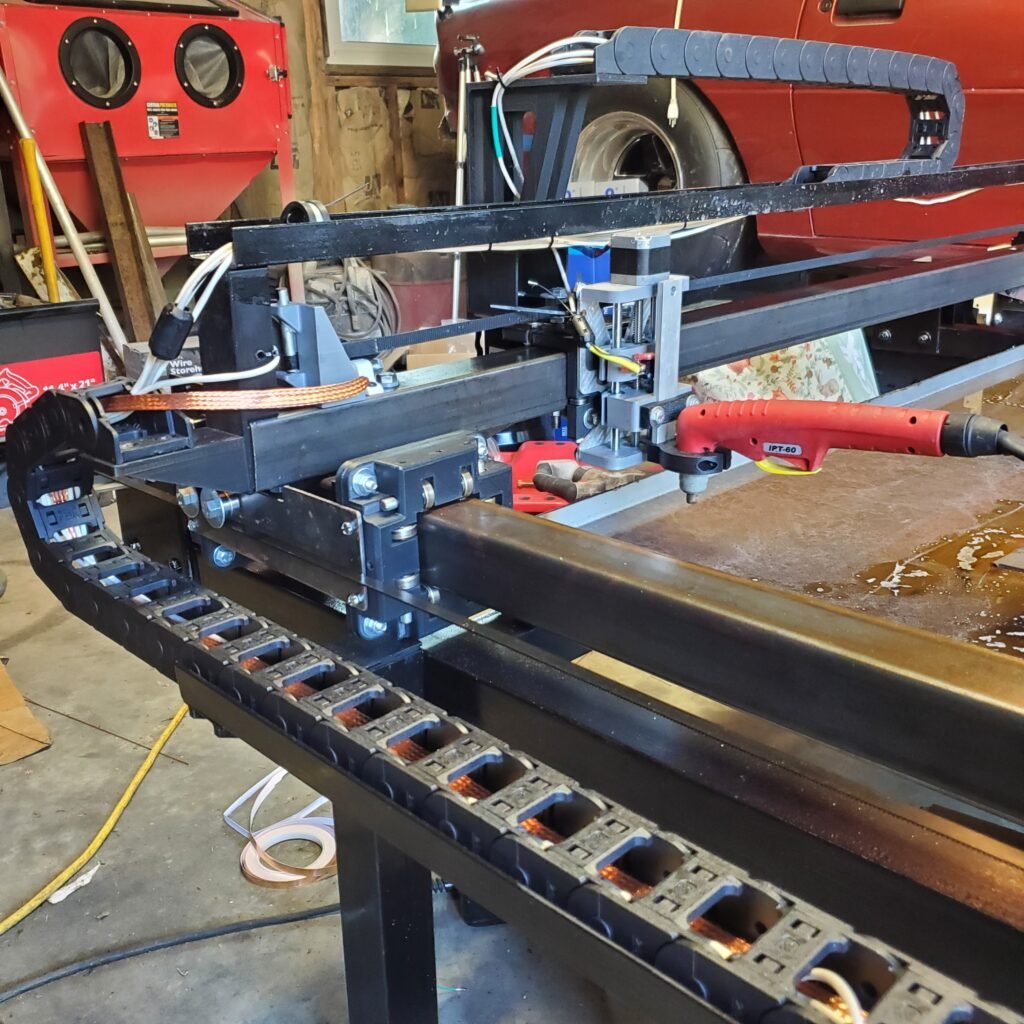 Drag Chain Mounts – Add-on JD’s Garage CNC Plasma Table – YRP
